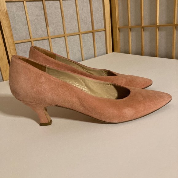 David Aaron | Shoes | Rose Suede Heels | Poshmark